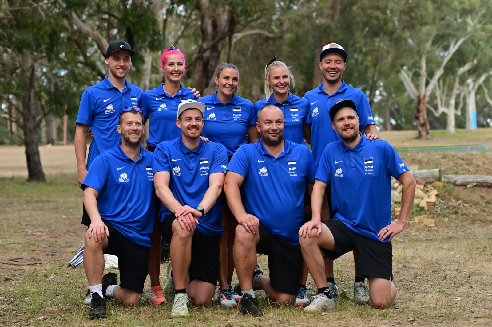 Estonia Regain Gold at the WFDF 2024 World Team Disc Golf Championship ...